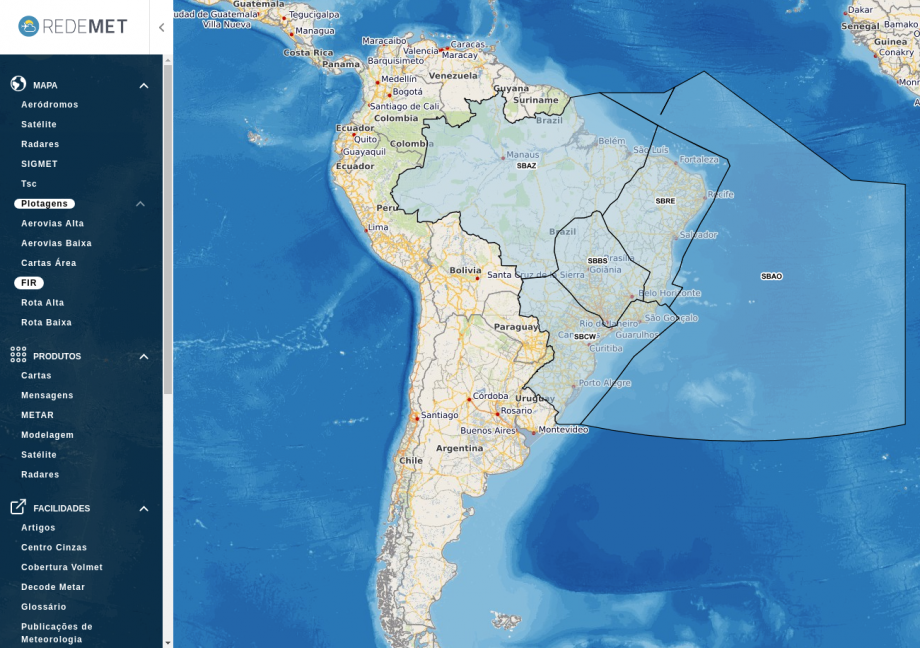 Quais informações meteorológicas estão disponíveis para visualização na ...