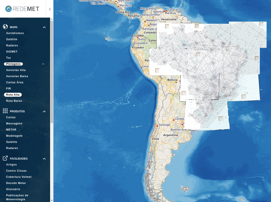 Quais informações meteorológicas estão disponíveis para visualização na ...