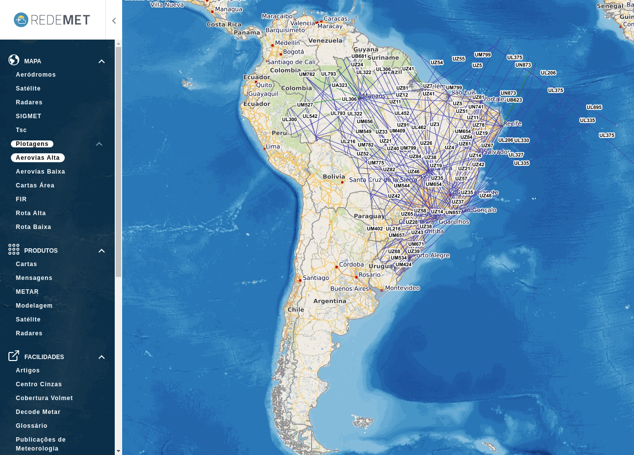 Quais informações meteorológicas estão disponíveis para visualização na ...