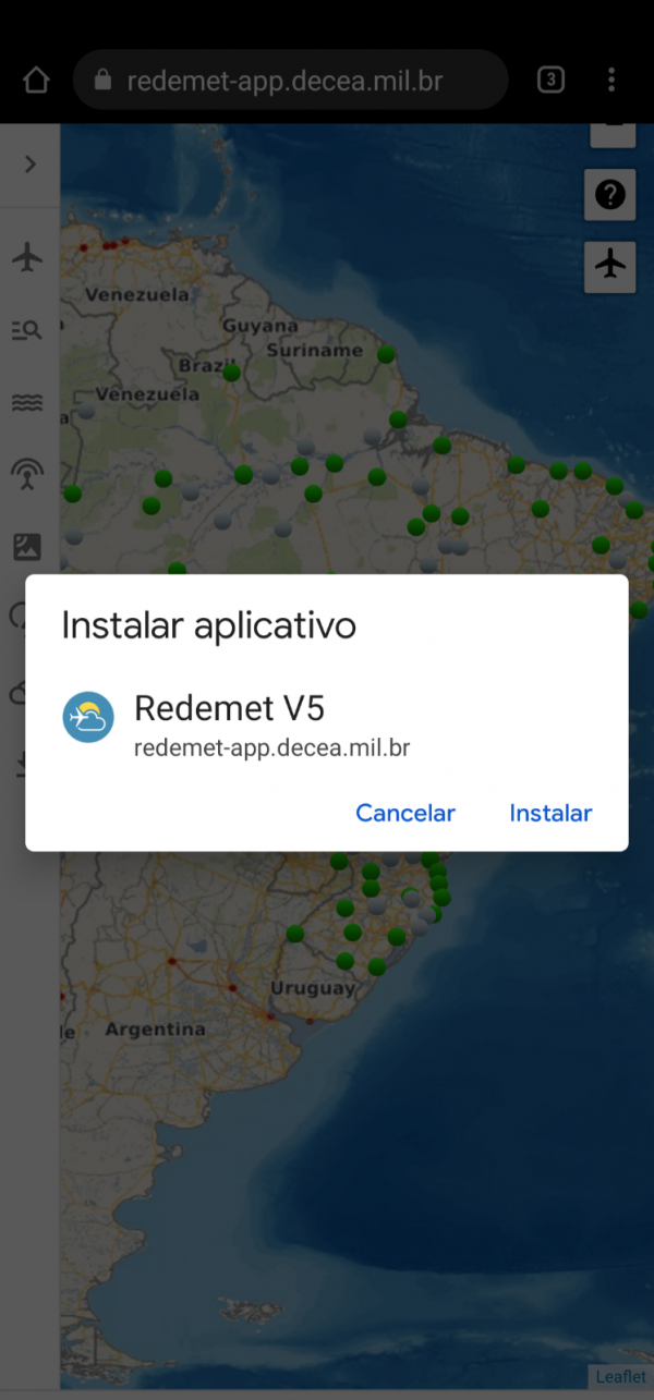 Como instalar o aplicativo REDEMET LITE? Chrome – Central de Ajuda DECEA